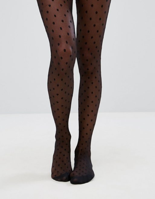 Asos Asos Medium Polka Dot Tights