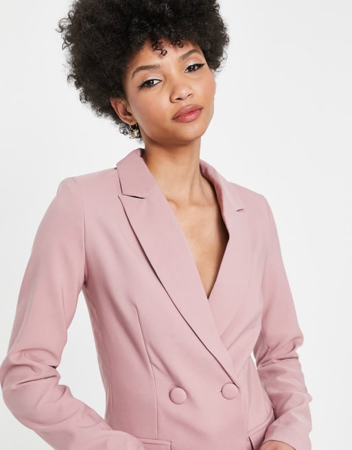 4th And Reckless Tall Double Breasted Suit Blazer And Wide Leg Suit