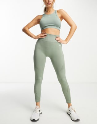 adidas seamless legging and sports bra set | ASOS