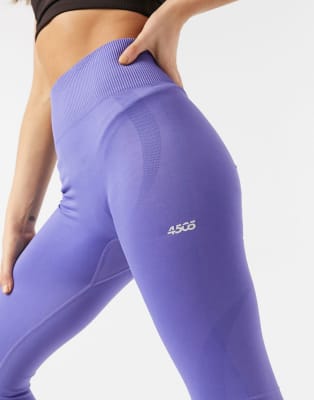 ASOS 4505 seamless set with contouring in purple | ASOS