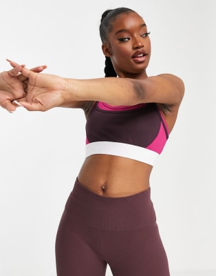 ASOS 4505 workout set with contour binding and logo elastic | ASOS