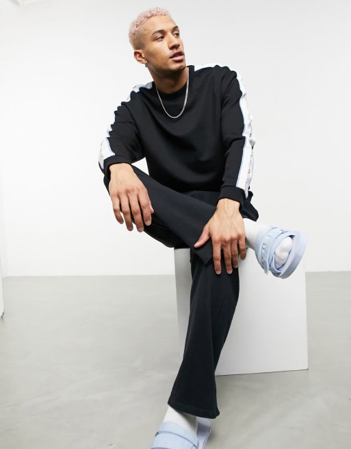 ASOS Dark Future set in black with logo taping | ASOS