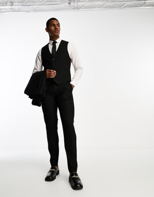 ASOS DESIGN black slim fit suit | ASOS