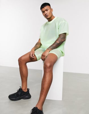 ASOS DESIGN - Ensemble transparent - Vert | ASOS