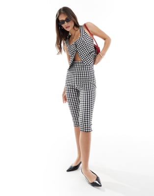 ASOS DESIGN Mix & Match Tailored set in gingham | ASOS