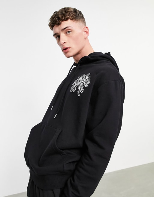 ASOS DESIGN oversized set with floral line print | ASOS