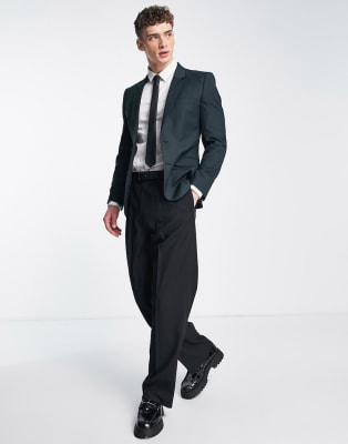 ASOS DESIGN - Smal pak in bosgroen | ASOS