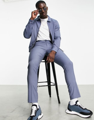 ASOS DESIGN smart co-ord in denim blue | ASOS