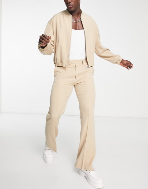 ASOS DESIGN smart co-ord in stone | ASOS