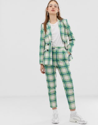 ASOS DESIGN Suit in printed Check | ASOS