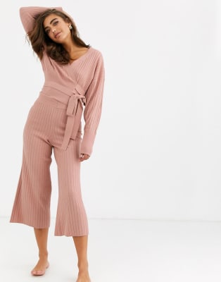 ASOS DESIGN - Top cache-cœur confortable en maille côtelé de qualité ...