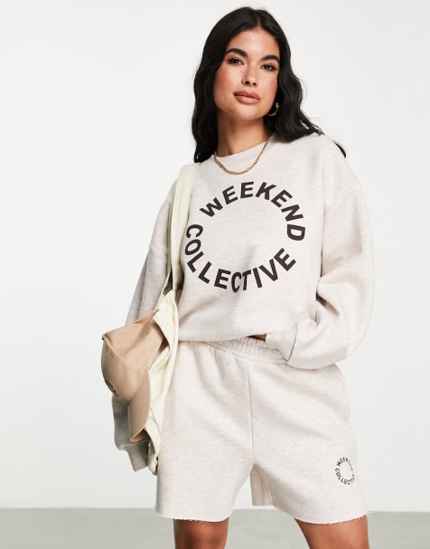 ASOS Weekend Collective för kvinnor | Shoppa sweatshirts, mjukisbyxor ...