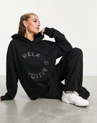 ASOS Weekend Collective set in black | ASOS