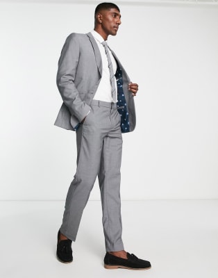 Ben Sherman suit in charcoal grey | ASOS