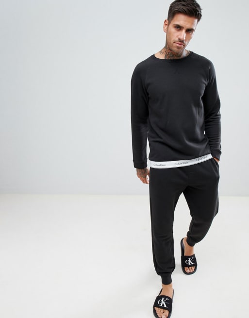 Calvin Klein Modern Cotton Lounge Tracksuit | ASOS
