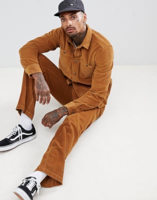 Dickies cord two-piece in brown | ASOS