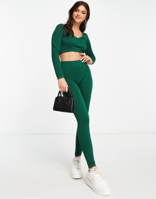 Ensemble sans coutures - Vert | ASOS