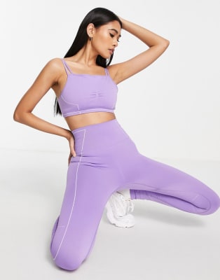 Exclusivité ASOS - TALA - Activewear - Ensemble de sport - Violet | ASOS