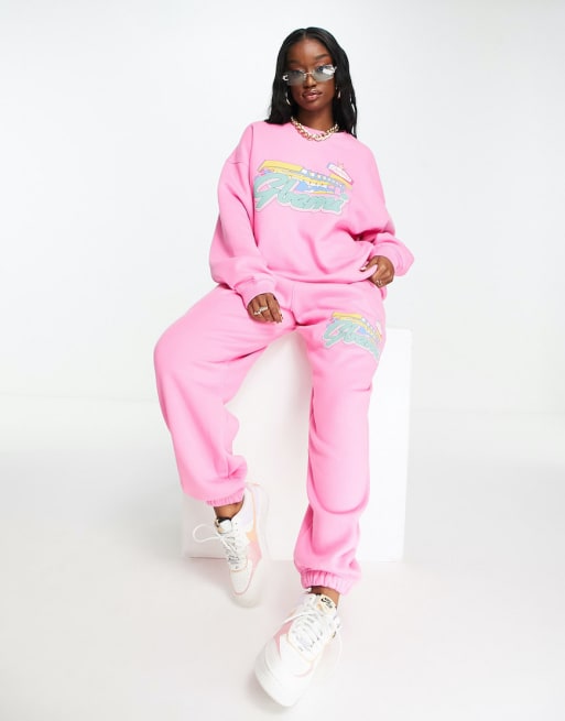 Gbemi - Ensemble à motif - Rose | ASOS