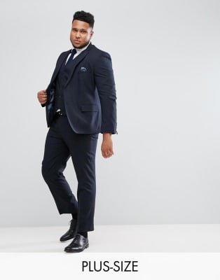 Harry Brown PLUS Plain Stretch Slim Suit | ASOS