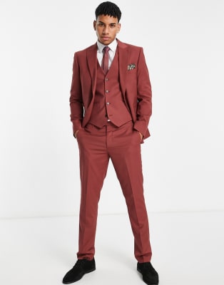 Harry Brown skinny fit stretch plain suit - TAN | ASOS
