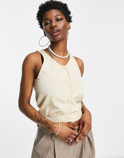 Heartbreak Gebreide Co Ord Set In Beige Asos