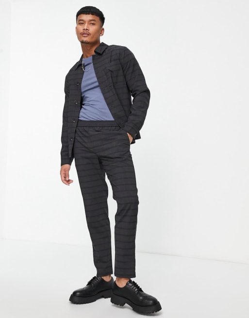 Jack & Jones - Premium - Boxy pak met grijze ruiten | ASOS