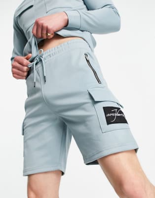 Jameson Carter matthews pocket co-ord set in blue | ASOS