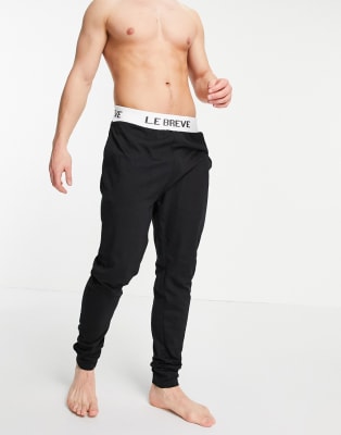 Le Breve - Combi-set met bies in wit | ASOS