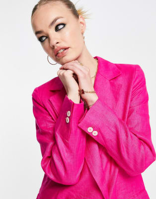 Mango co-ord in bright pink | ASOS