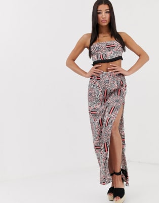 Missguided - Ensemble avec crop top et jupe | ASOS