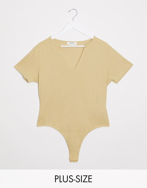 Missguided Plus co-ord in sand | ASOS