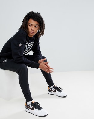 New Era Oakland Raiders Track Suit in Black | ASOS