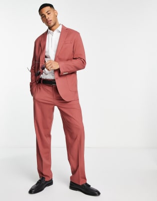 New Look relaxed suit in brown | ASOS