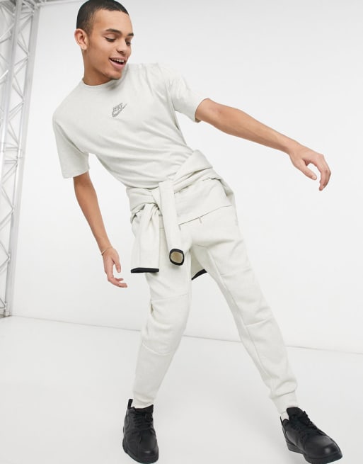 Nike Revival Tech Fleece set in off white | ASOS