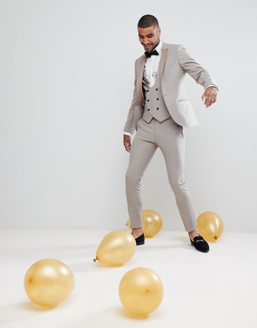 Noose & Monkey Super Skinny Tuxedo Suit | ASOS