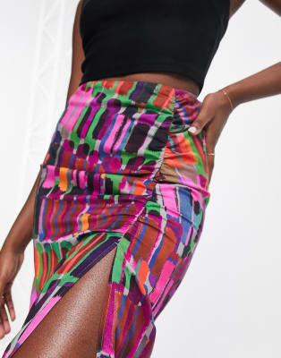 & Other Stories - Ensemble crop top et jupe mi-longue | ASOS