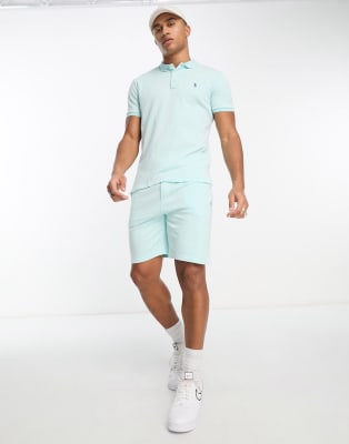 Polo Ralph Lauren icon logo spa terry set in washed blue | ASOS