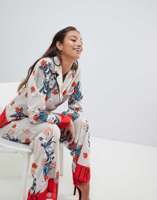 PrettyLittleThing Floral Shirt & Trousers Co-Ord | ASOS
