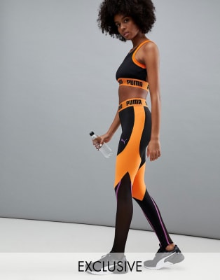 Puma - Mix & Match - Noir et orange - Exclusivité ASOS | ASOS