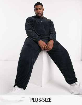 Puma Plus cord lounge set in black- exclusive to ASOS | ASOS