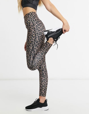South Beach fitness set in earthy leopard print | ASOS