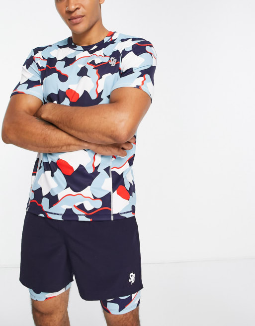 South Beach overlock stitching shirt with matching set | ASOS