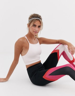 South Beach Pink Colourblock Gym Set In Pink | ASOS
