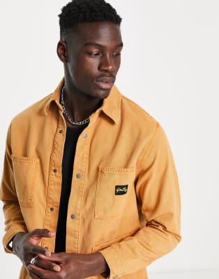 Stan Ray barn jacket and trousers in orange | ASOS