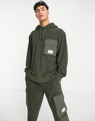 Topman cargo set in khaki | ASOS