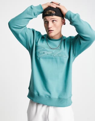 Topman – Signature – Set mit farblich abgestimmtem Logo in Grün | ASOS