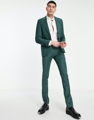 Twisted Tailor Tall - Pak in bosgroen | ASOS