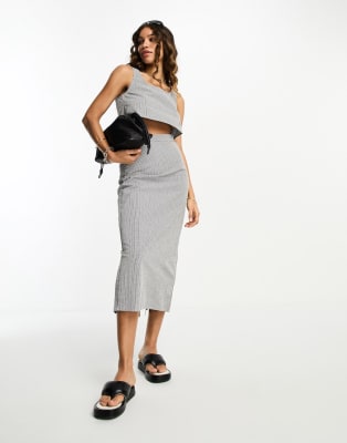 Urban Threads - Ensemble à carreaux vichy - Noir | ASOS