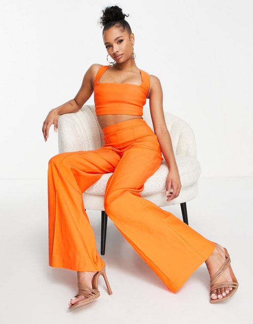 Vesper Petite set in orange | ASOS